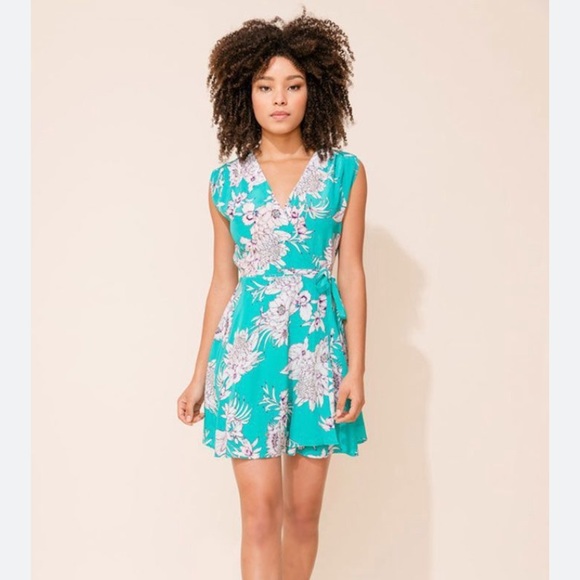 Yumi Kim | Dresses | Yumi Kim Soho Mixer Floral Wrap Silk Dress Tahiti ...